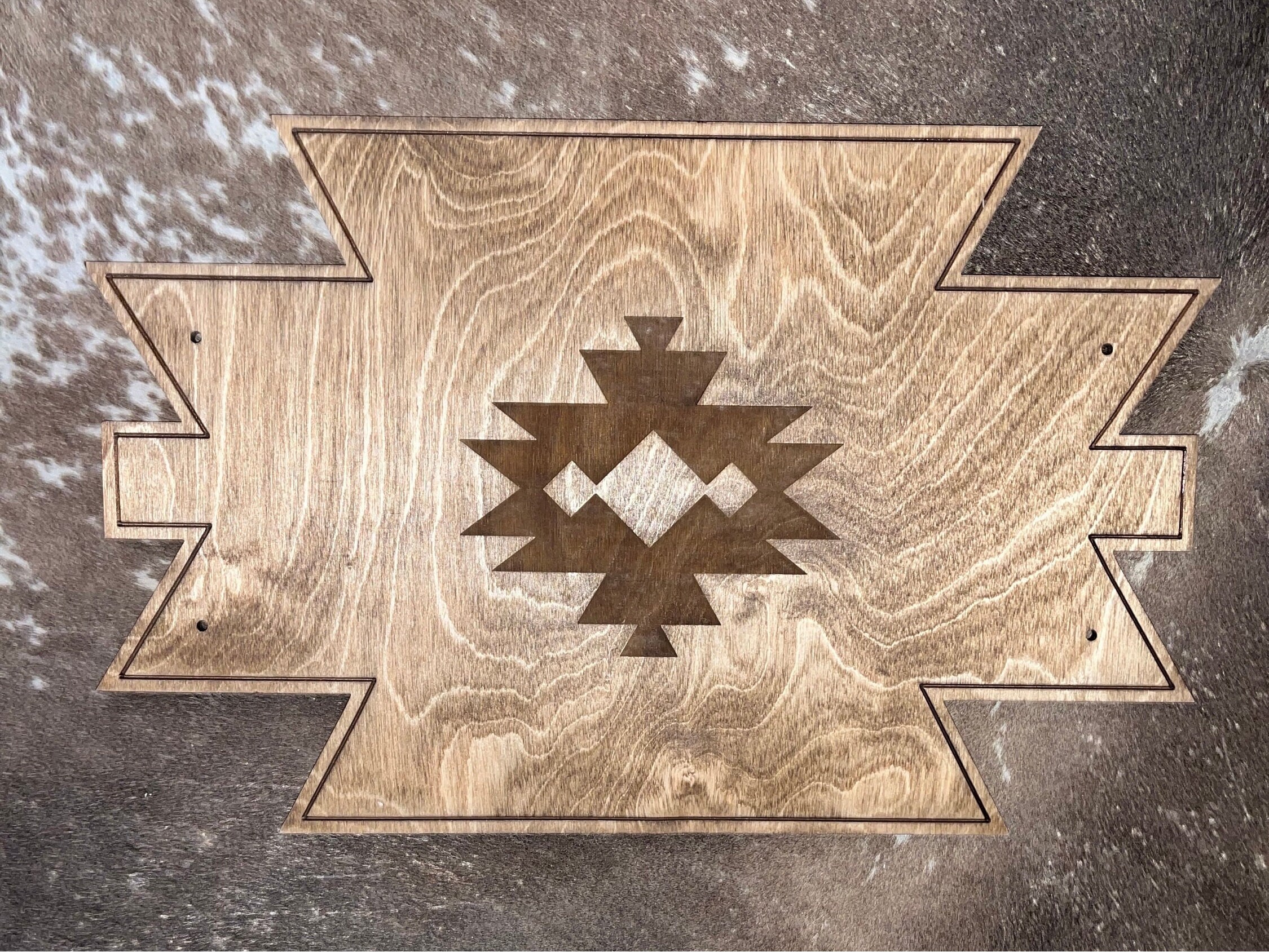 Aztec Serving Tray Western Serving Tray Cowboy Decor - Etsy