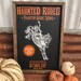 Haunted Rodeo Signs | Western Halloween Decor | Western Home Decor ...