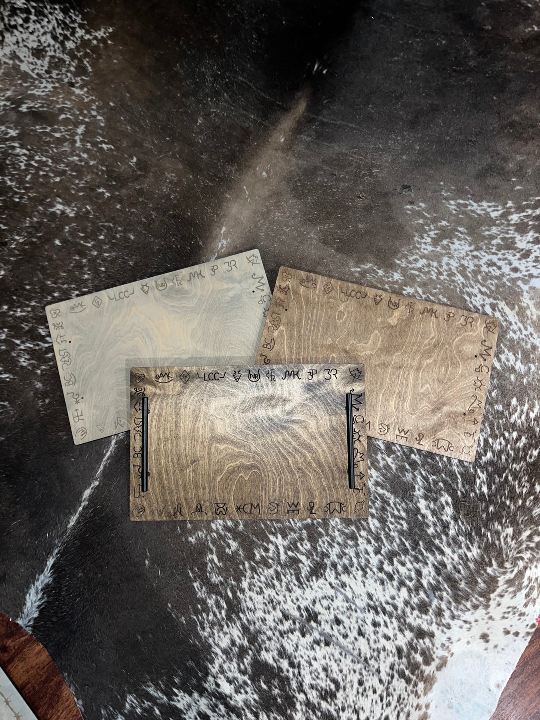Cattle Brand Serving Tray | Western Serving Tray | Cowboy Decor ...