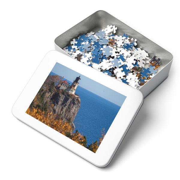 Split Rock Lighthouse Puzzle - Etsy