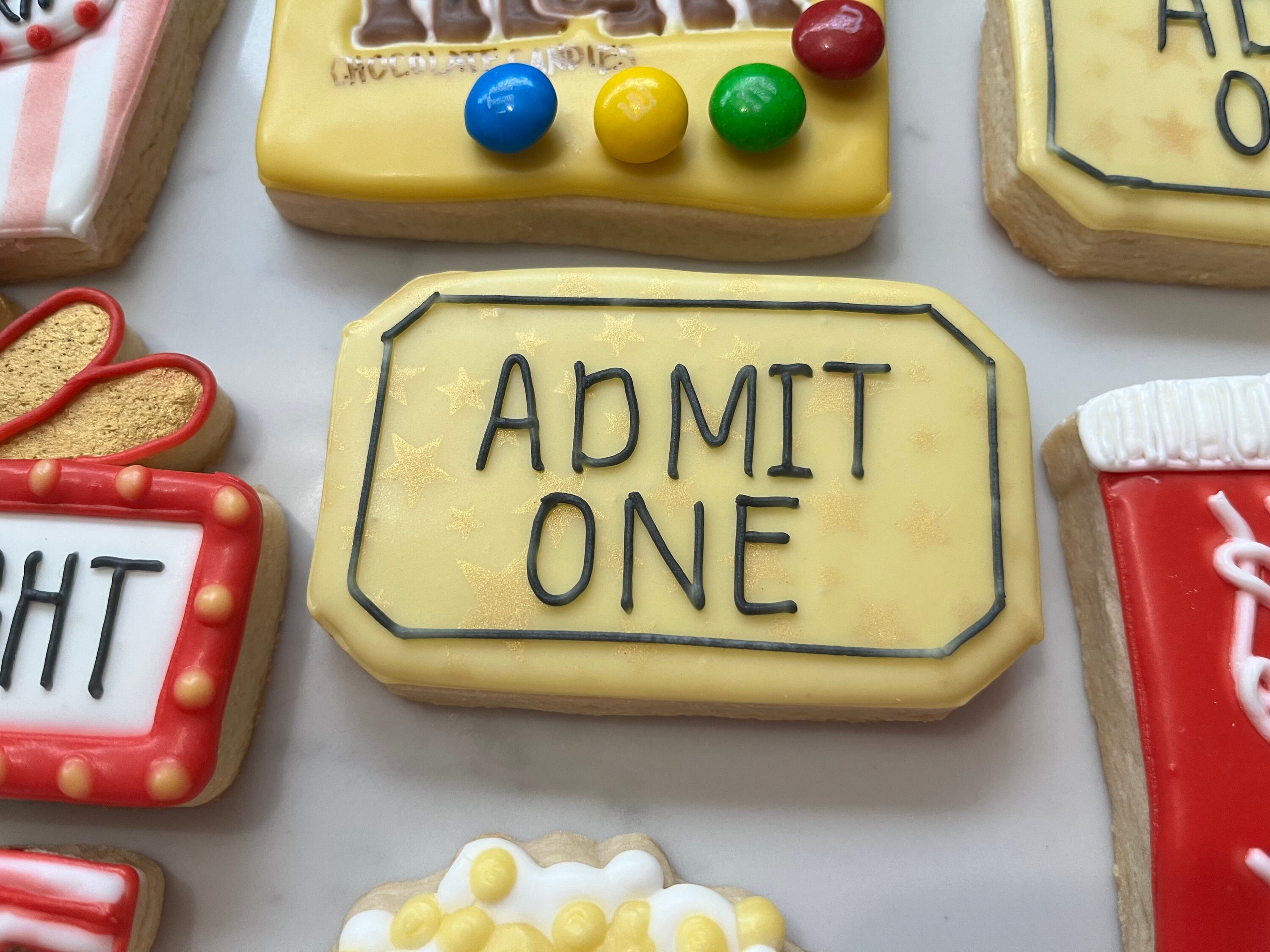 Movie Theater Ticket Cookie Cutter - Etsy