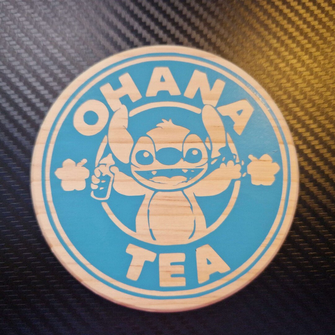 Stich Custom Coaster Tea - Etsy