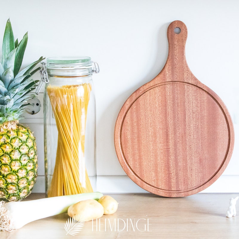 Wooden Pizza Serving Board - Etsy