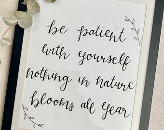 Physical Calligraphy - Etsy