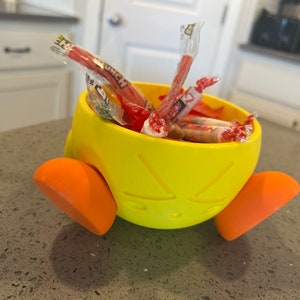 Kirby 3d Printed Bowl - Etsy