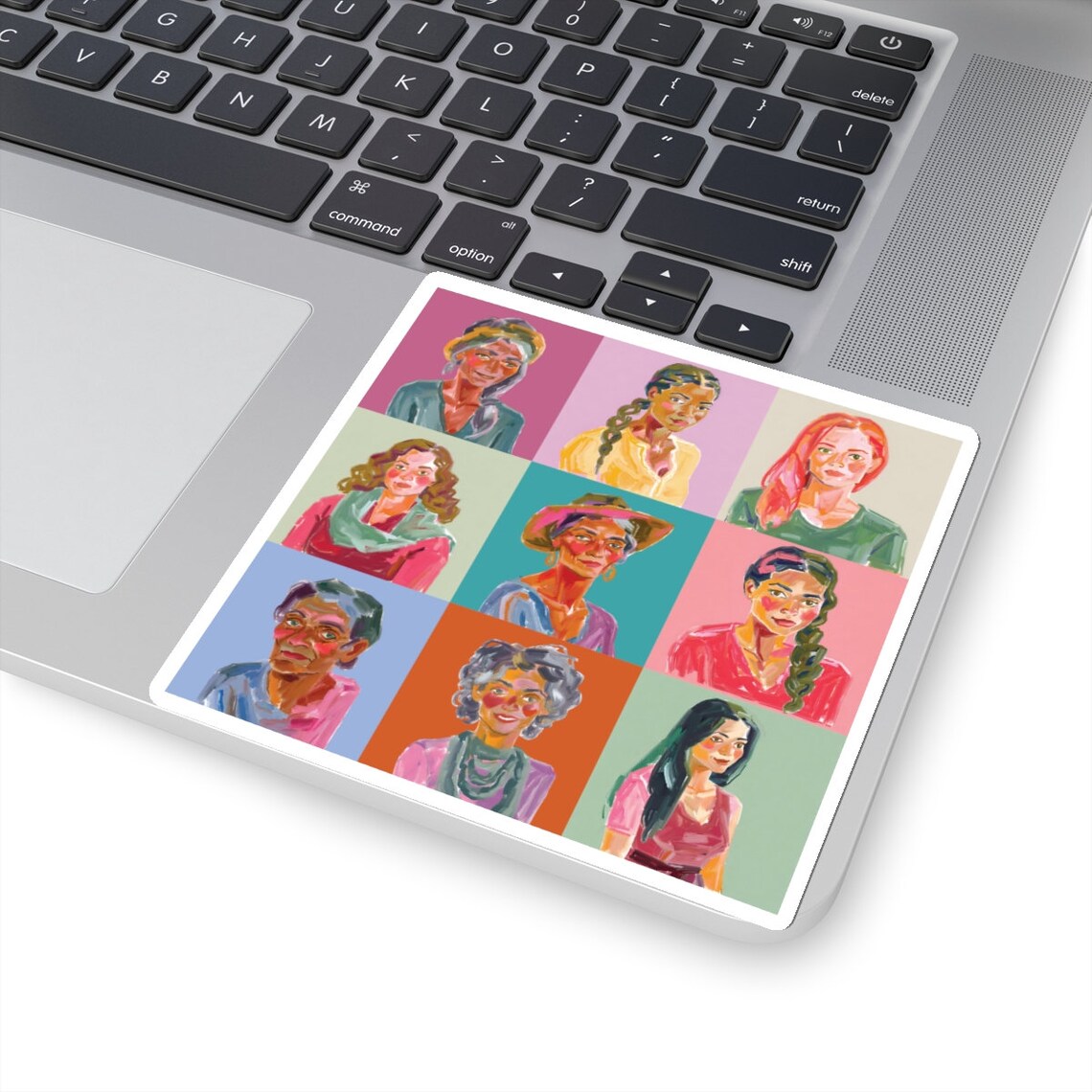 The Lady Bunch Women's Portraits Stickers - Etsy