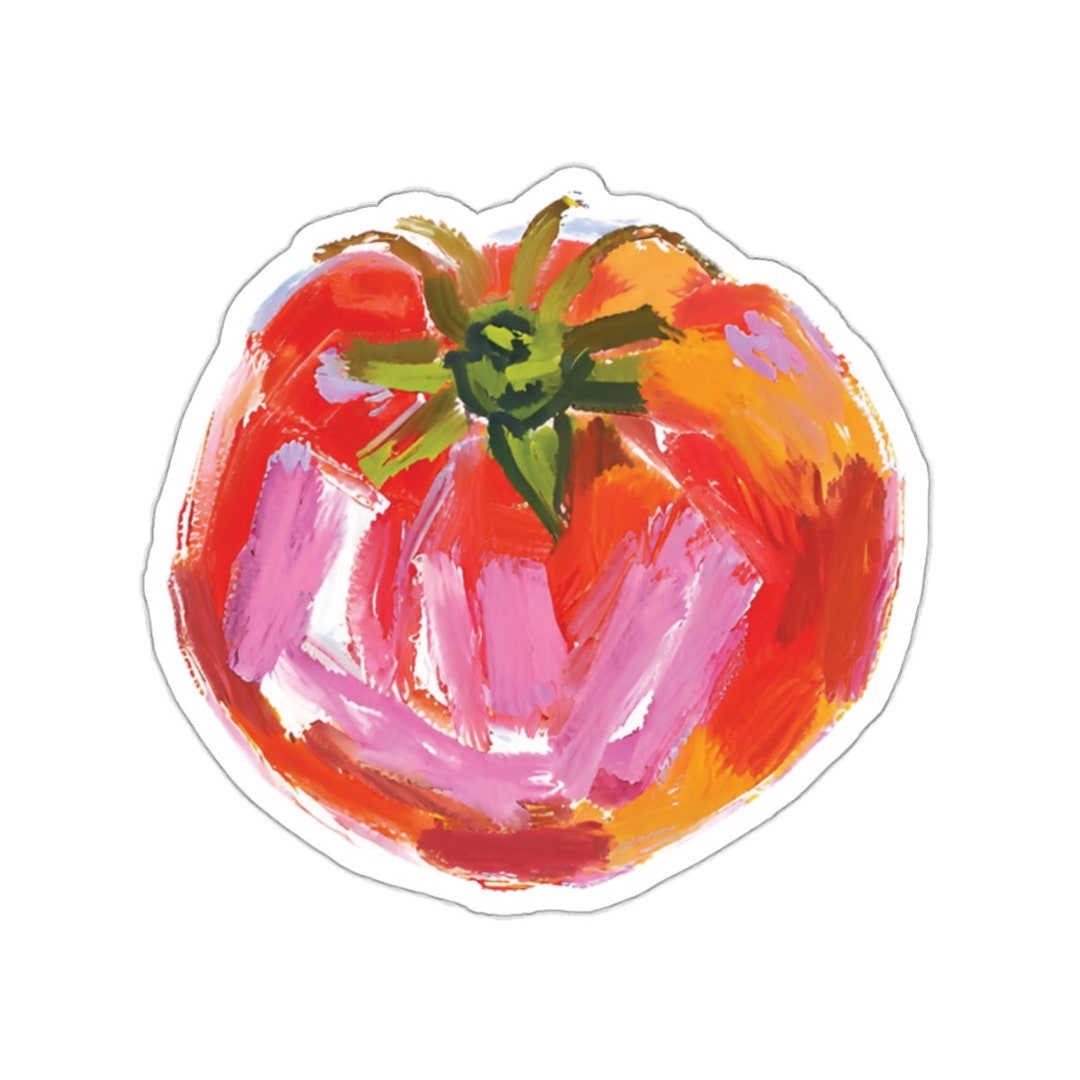 Summer Tomato Stickers - Etsy