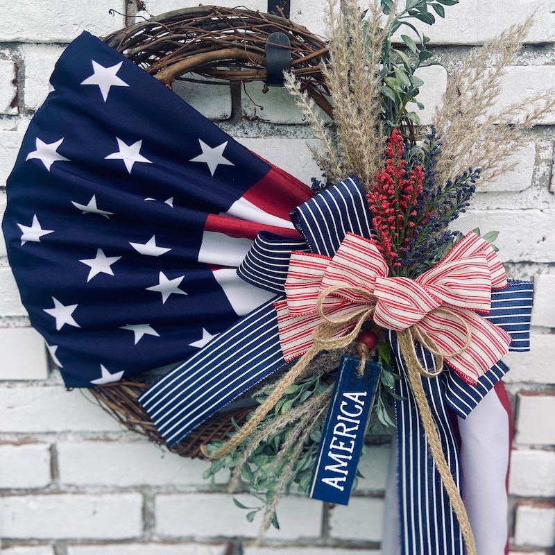 Americana Wreath - Etsy