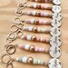 Personalized Name Keychain Bag Name Keychain Girl Gift Beaded Bag ...