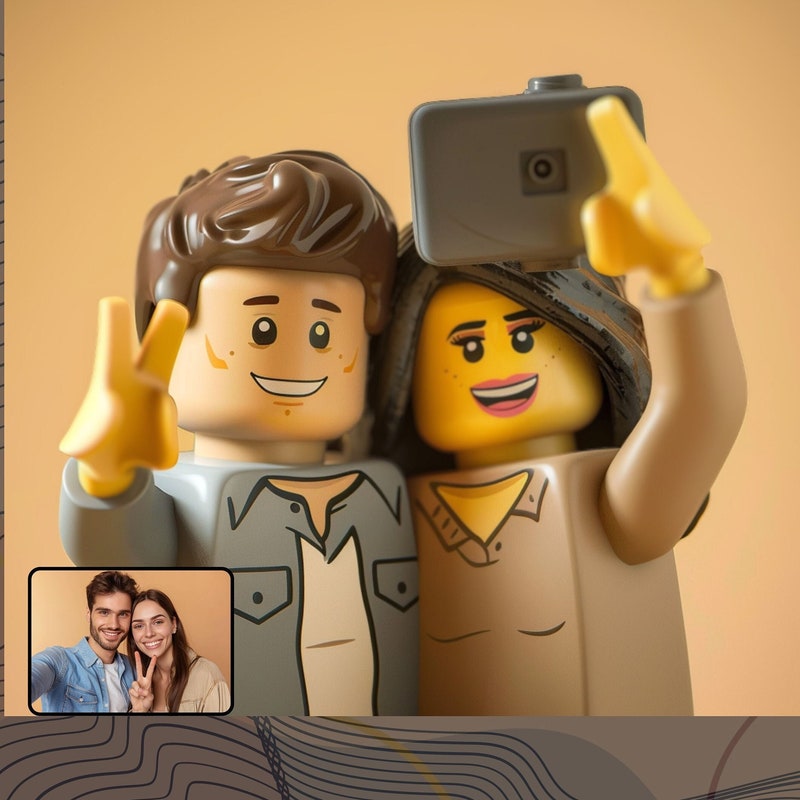 Personalized Legos Couples - Etsy