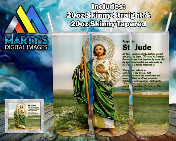 St. Jude Thaddius Prayer San Juditas Tadeo Rezo Wrap 20oz - Etsy