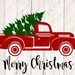 Christmas Tree Truck PNG, Merry Christmas SVG, Winter Holiday, Digital ...