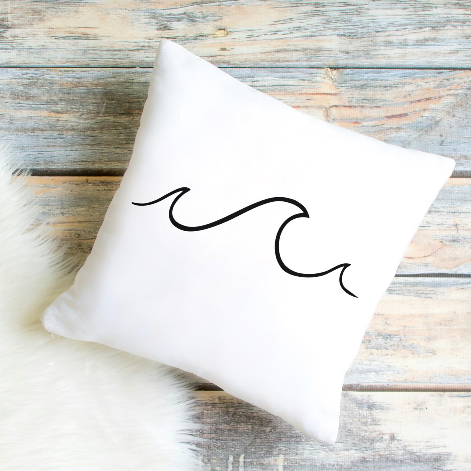 Ocean Wave SVG PNG, Sea Wave Silhouette, Beach Clipart, Simple Waves ...