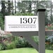 Custom Mailbox Numbers SVG, Street Address, House Numbers, Personalized ...