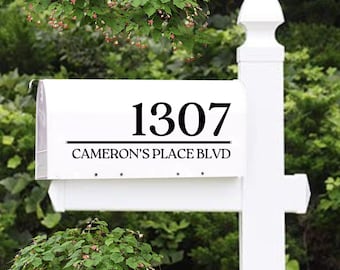 Custom Horse Mailbox SVG, Street Address PNG, House Numbers ...