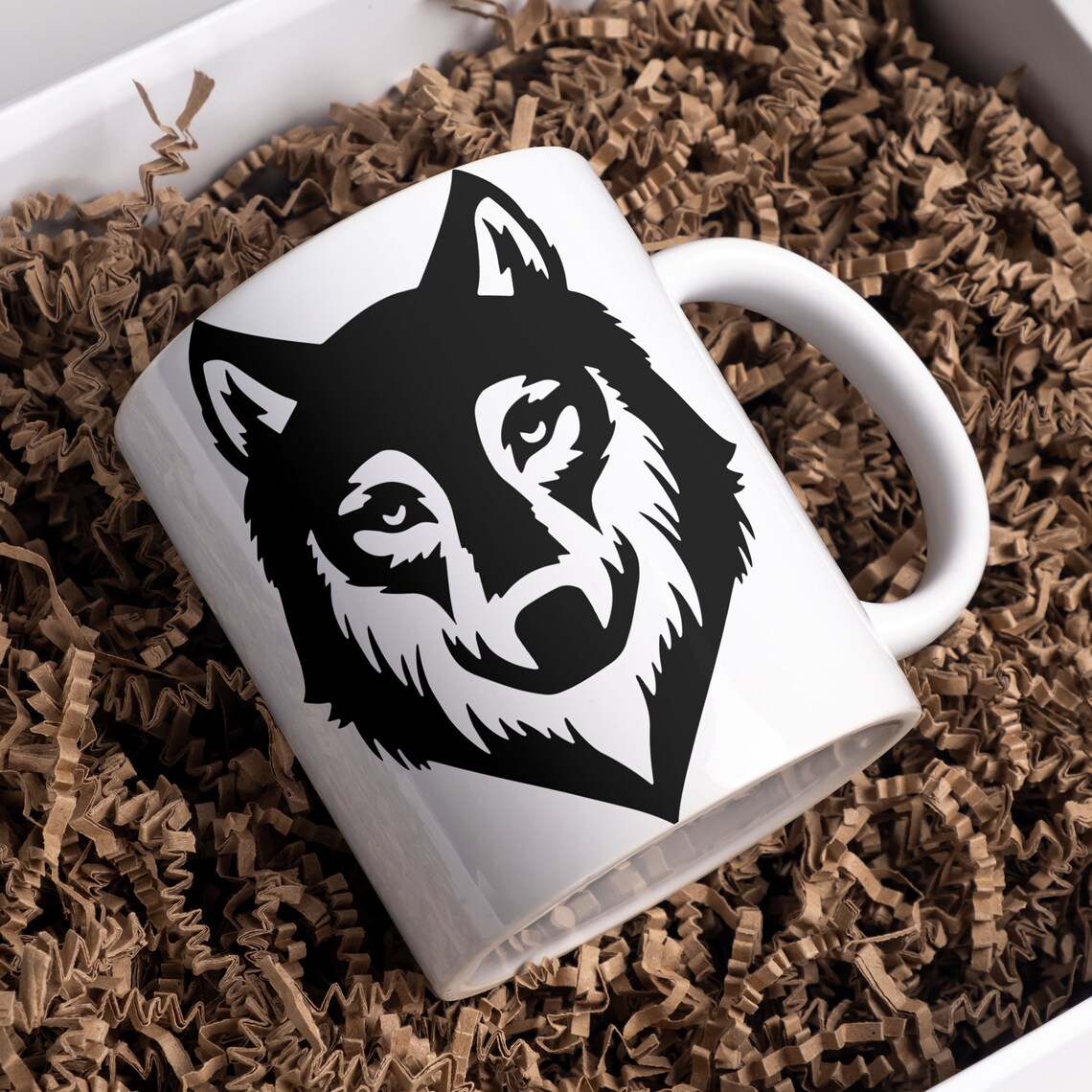 Loup SVG, tête de loup, fichier de coupe pour Cricut, Silhouette, loup ...