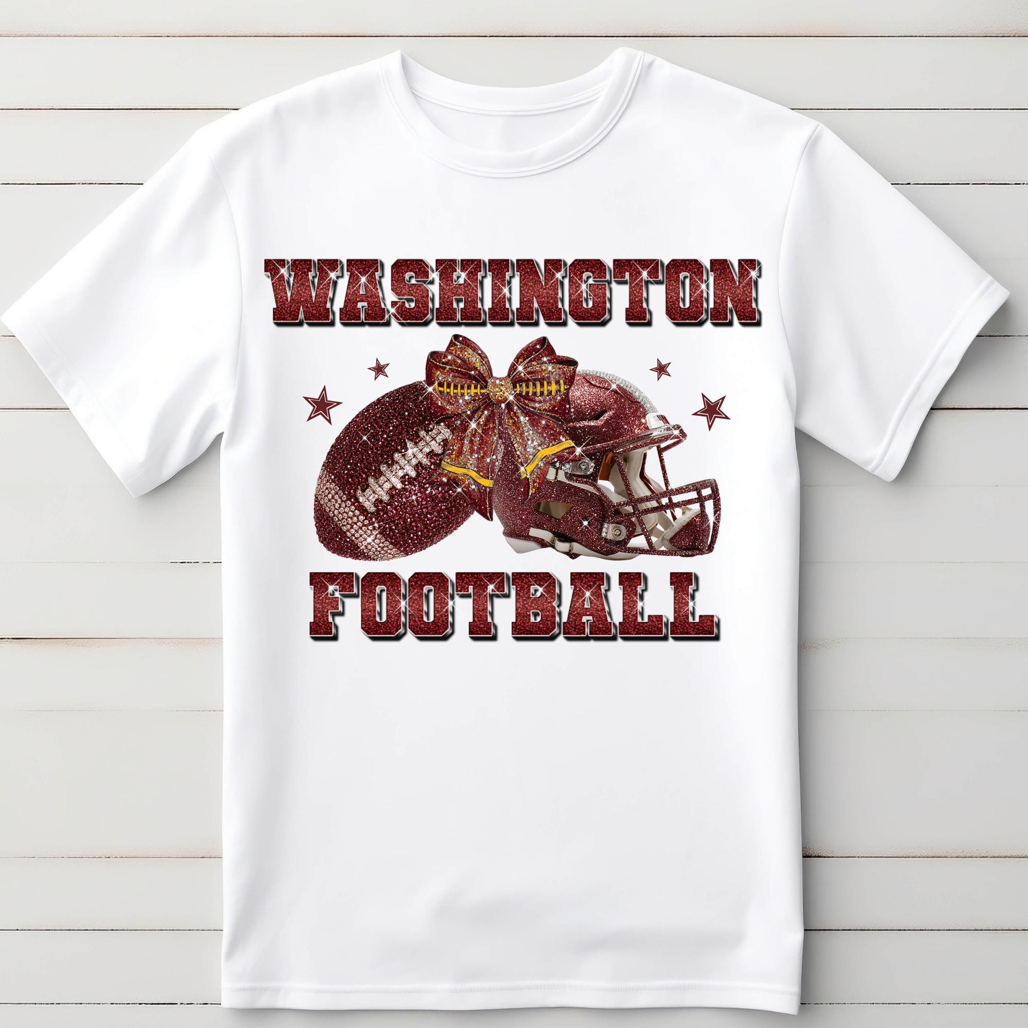 Washington Football Glitter PNG, Burgundy Sparkle Helmet Gold ...