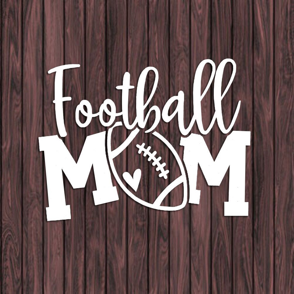 Football Mom SVG, Cricut and Silhouette, Cut File, Sports Mom, Instant ...