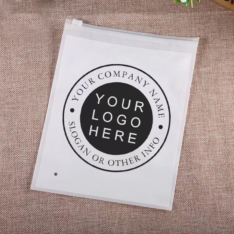 Custom Frosted Zipper Bags - Etsy