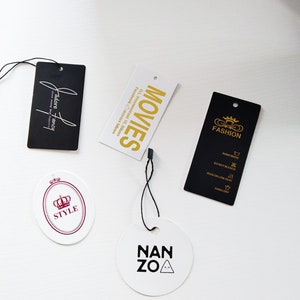 Custom Hang Tags | Clothing Swing Tags | Customized Price Tags ...