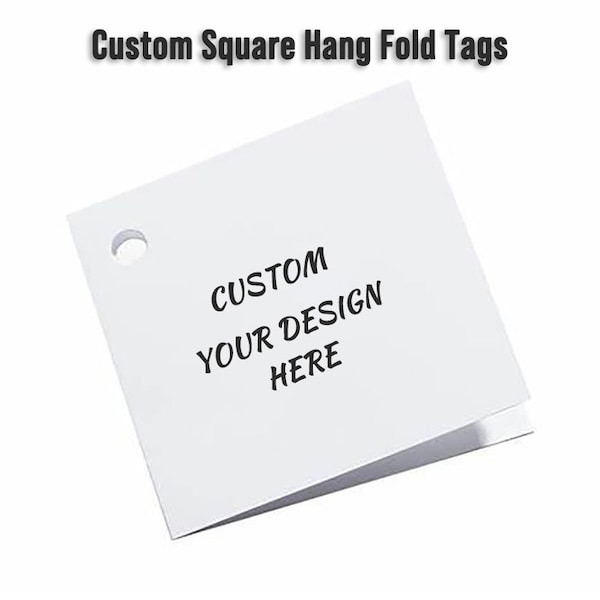 Folding Tags - Etsy