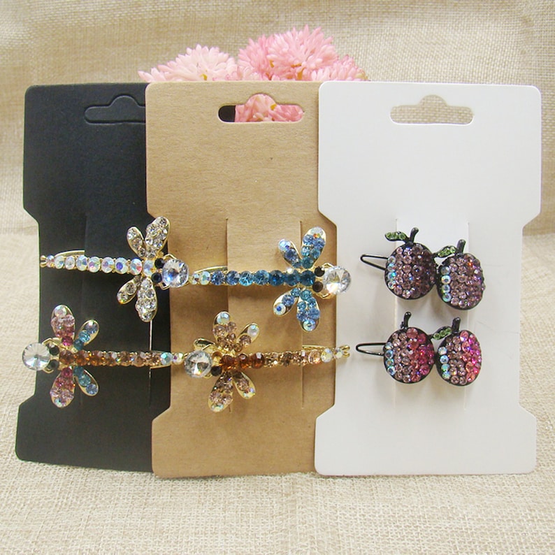 Custom Jewelry Display Cards Display Cards for Hairbands and - Etsy