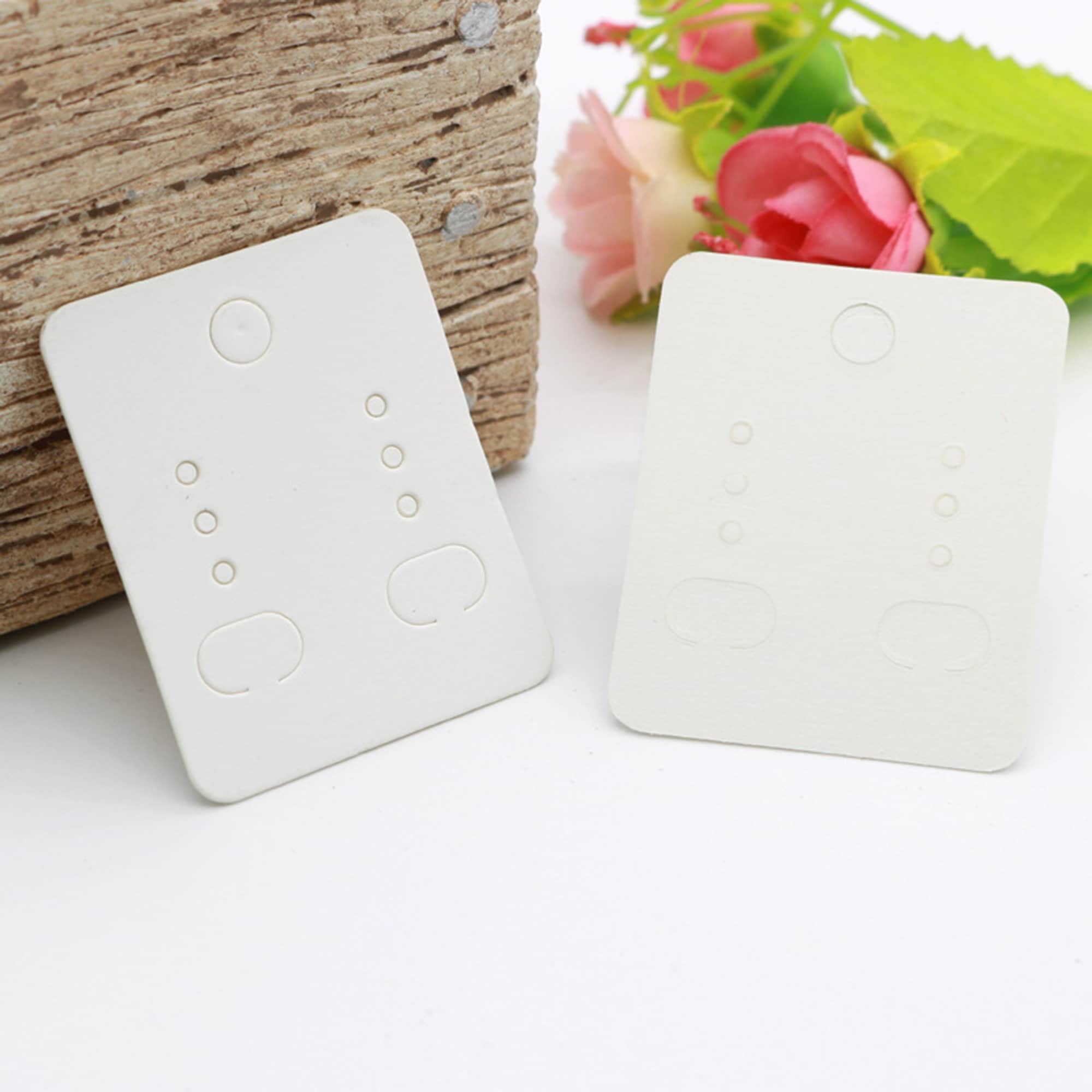 Custom Earring Cards Jewelry Display Cards With Logo and - Etsy