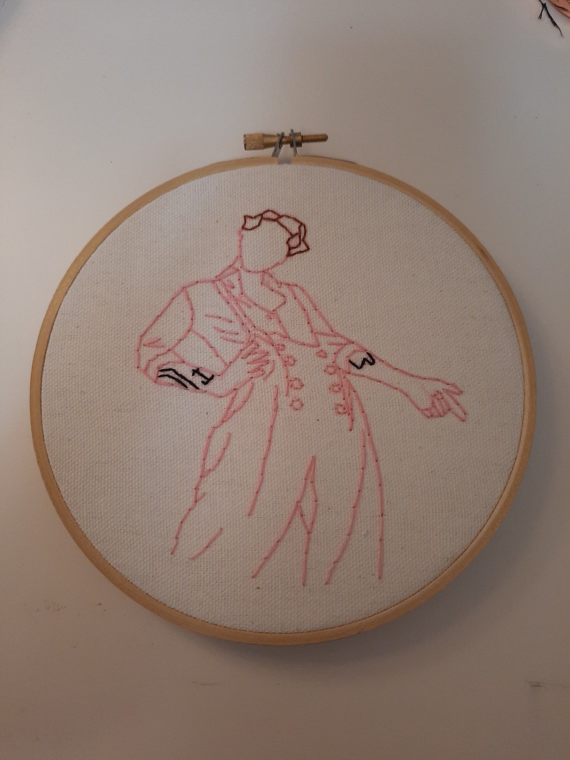 Harry Styles Embroidery - Etsy