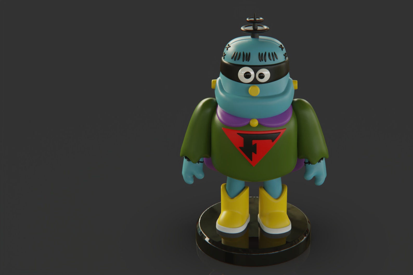 PLAKIT Fan Art Action Figures 3D Frankestein JR in Resin - Etsy