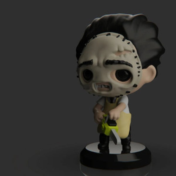 Leatherface 3d Printing File - Etsy