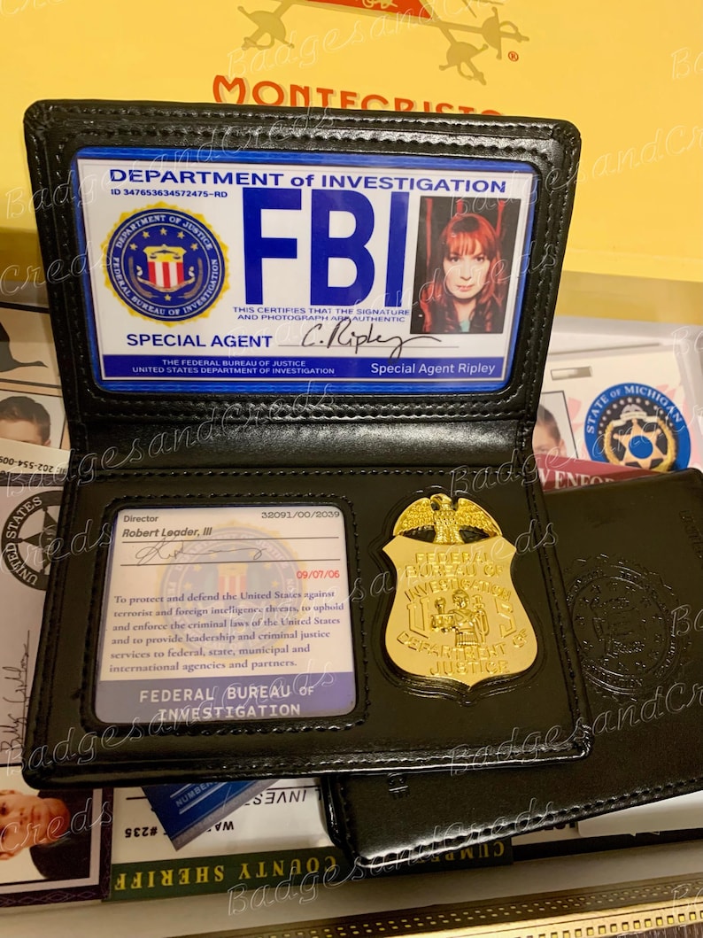 Supernatural Screen-accurate FBI Ids DIGITAL DOWNLOAD - Etsy
