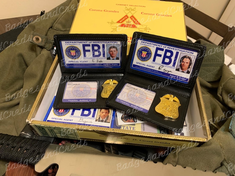 Supernatural Screen-accurate FBI Ids DIGITAL DOWNLOAD - Etsy
