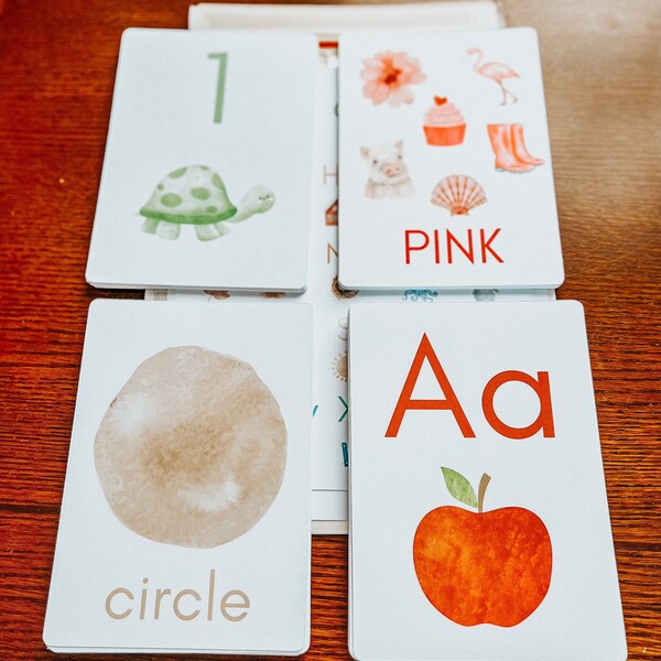 Abc Flashcards - Etsy