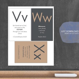 Printable Kids Bible Verse Cards Kids Scripture Cards Preschool ...