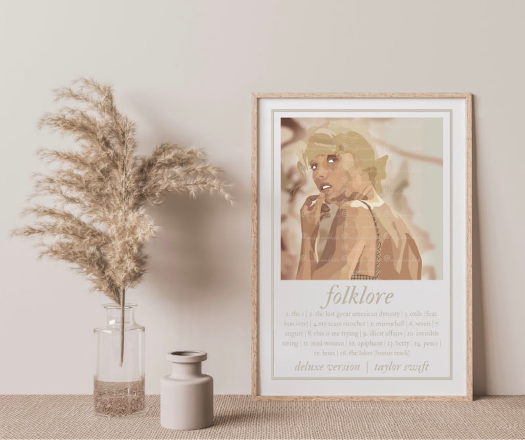 T Swiftie Folklore | Folklore Poster | Erastour Poster | Download ...