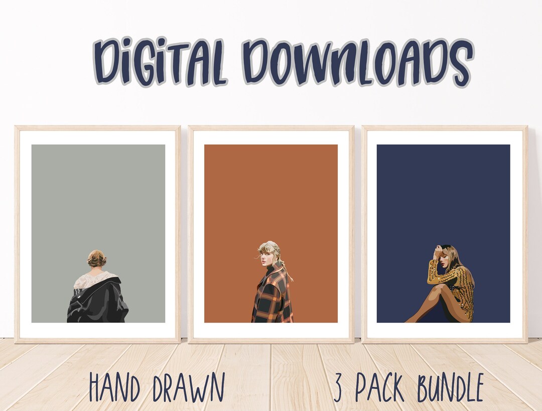 Sad Girl Autumn TS Poster Bundle | Autumn Era | Fall Era | Folklore ...