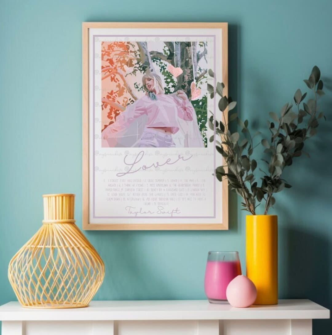 Miss Americana Poster | Lover | Taylor Swift Lover Poster | Erastour ...