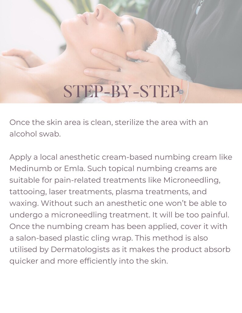 Microneedling Editable Training Course - Etsy