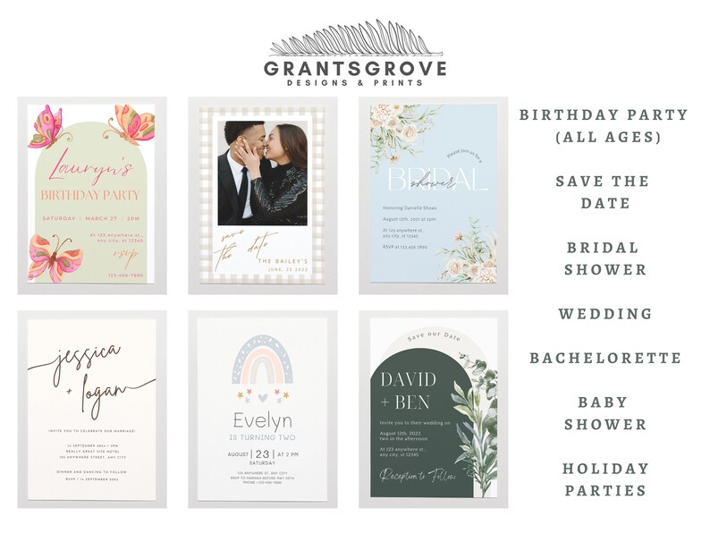 Custom Party Invitation, Design Digital, Custom Card Design, Birthday ...