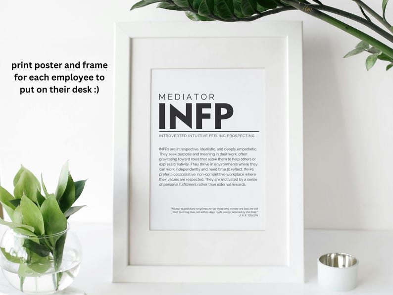 16 Personalities Workplace Activity Bundle: Team Building Posters (PDF ...