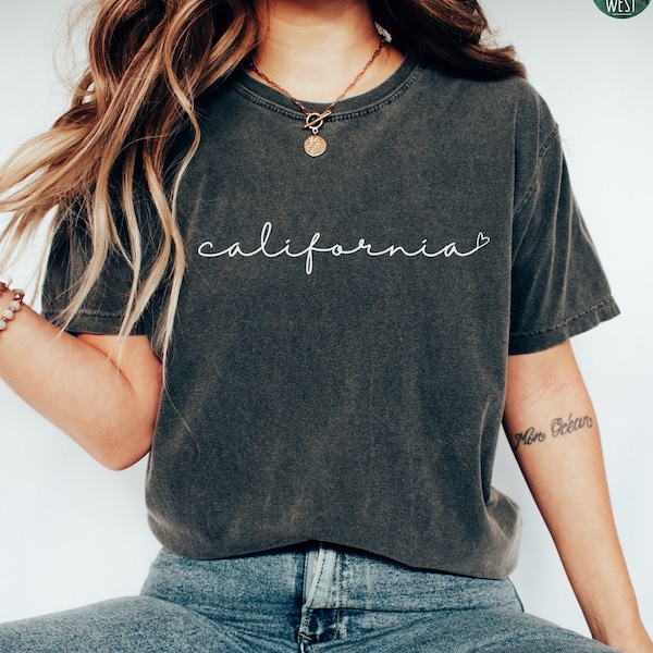 California T Shirt - Etsy