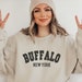 Buffalo Crewneck Sweatshirt, Moving to Buffalo Gift, NY Apparel ...
