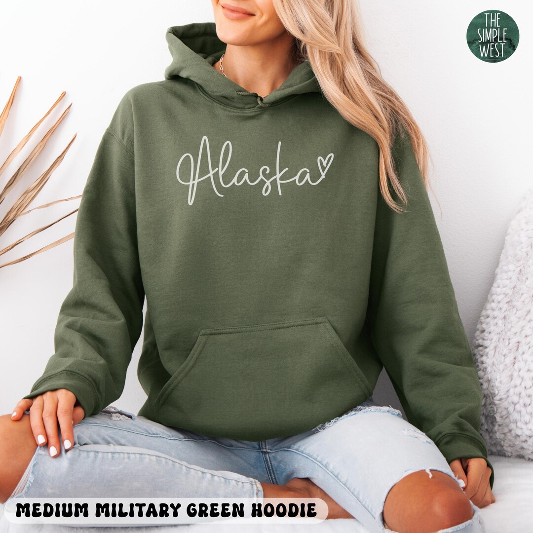 Alaska Hoodie, Alaskan Cruise Sweatshirt, Alaska Trip Gift, Alaskan ...