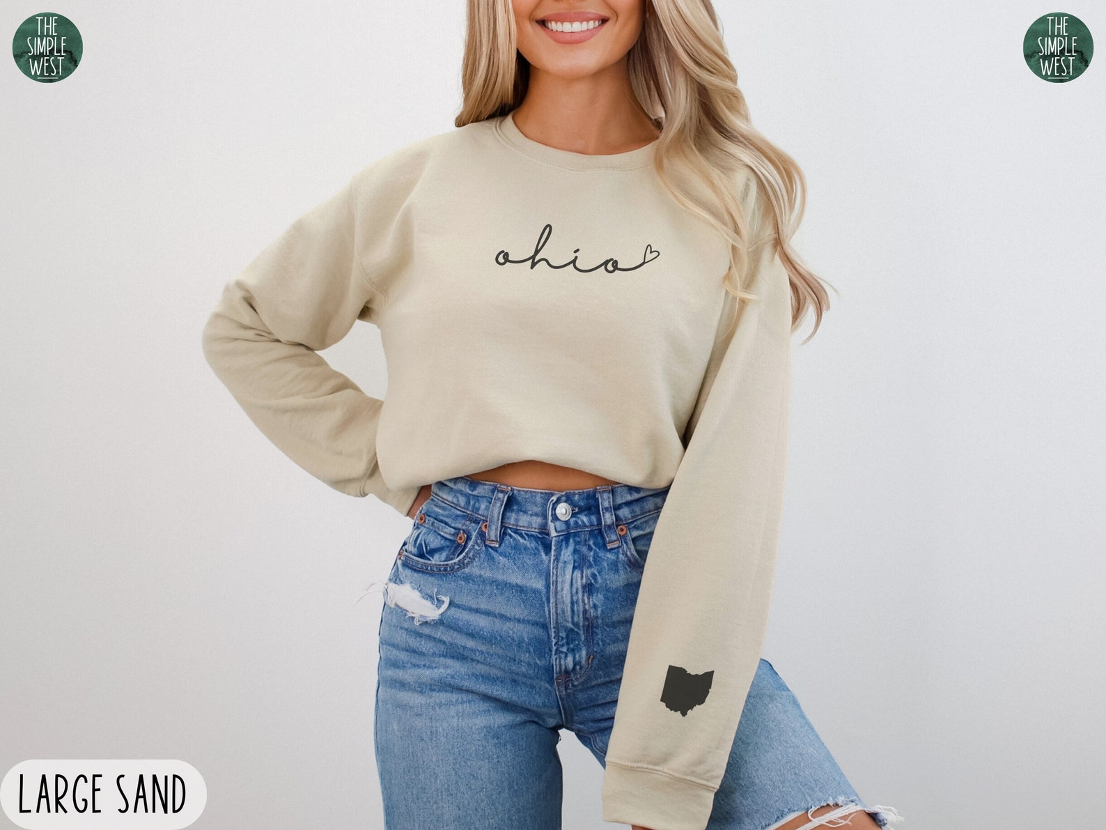 Ohio Crewneck Sweatshirt, Ohio Trip Shirt, Ohio Vacation Tee, Moving to ...
