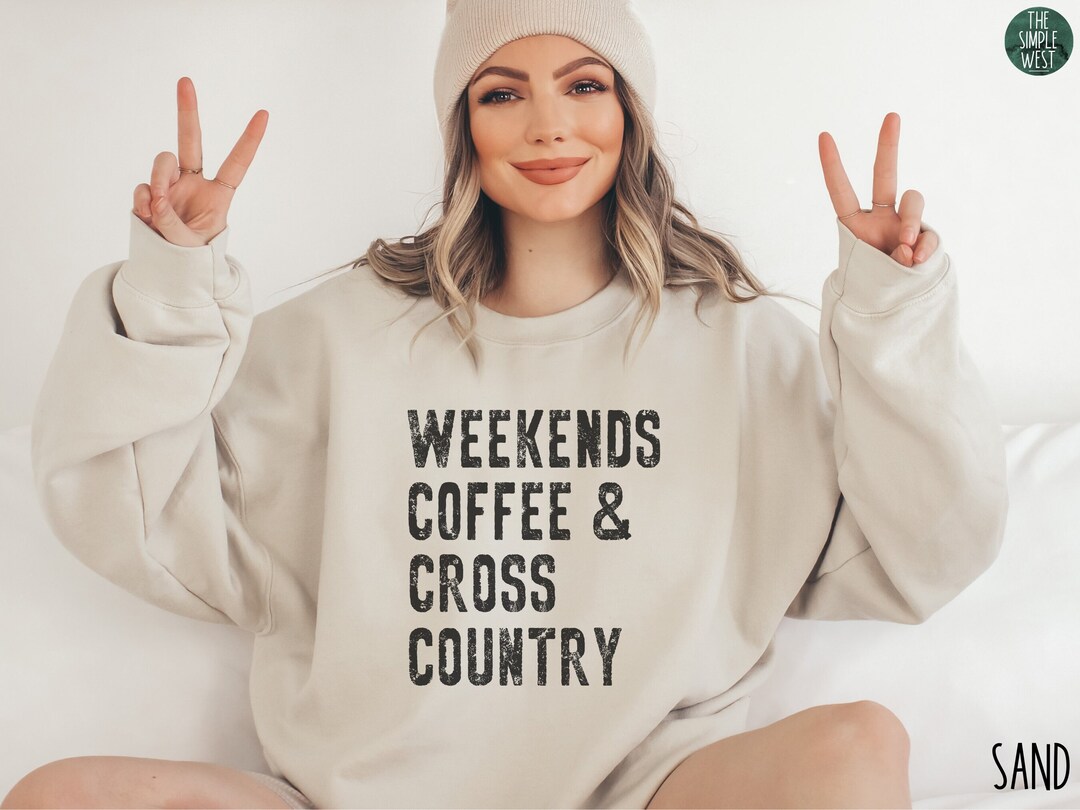 Cross Country Sweatshirt | Cross Country Coach Gift | Cross Country Mom ...