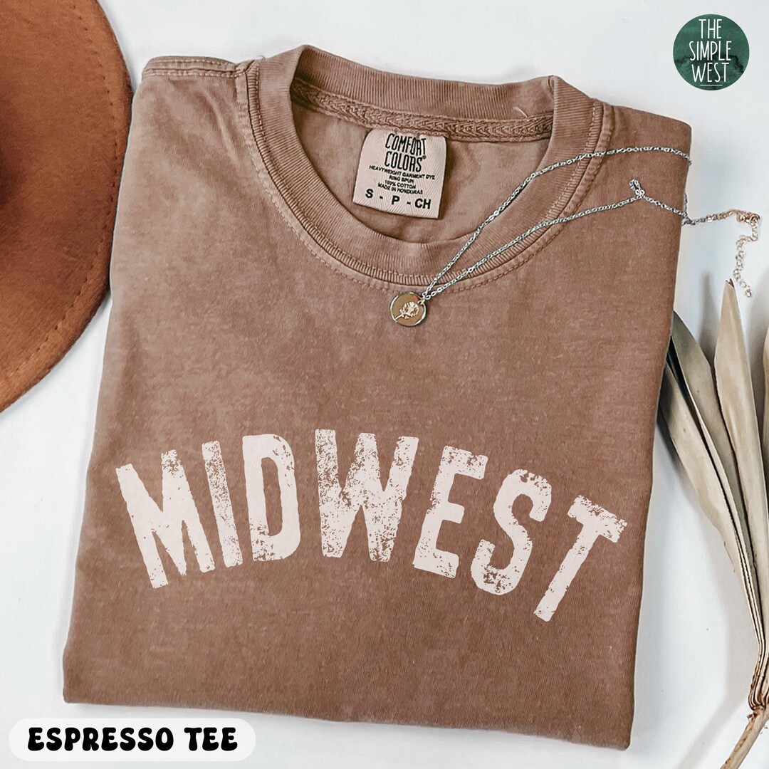 Midwest Shirt, Midwest Comfort Colors Shirt, Midwest Travel Gift, Gift ...