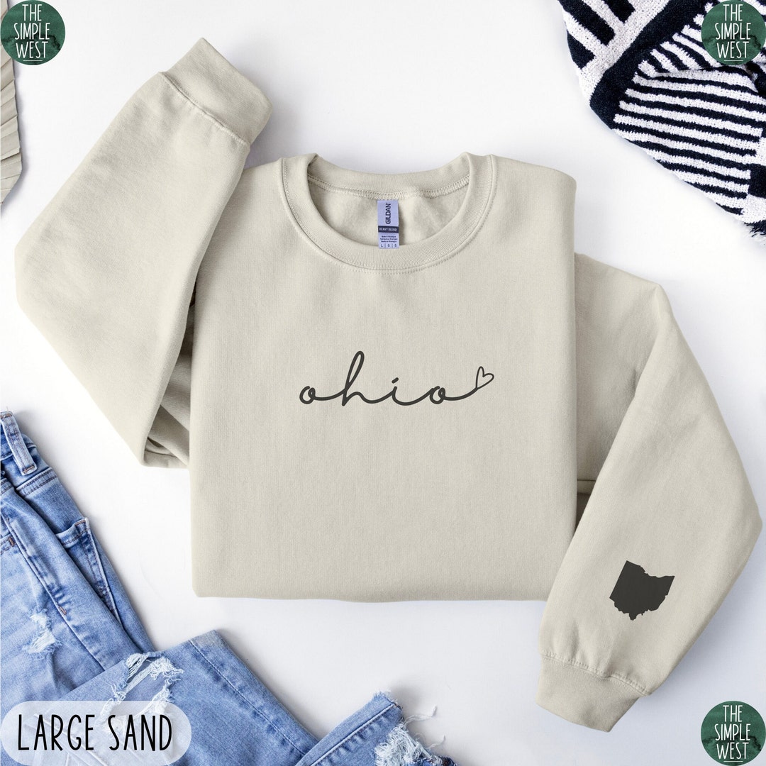 Ohio Crewneck Sweatshirt, Ohio Trip Shirt, Ohio Vacation Tee, Moving to ...
