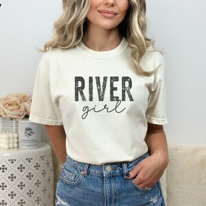 River Girl Comfort Colors Shirt, Camping Tshirt, Nature Shirt, River ...