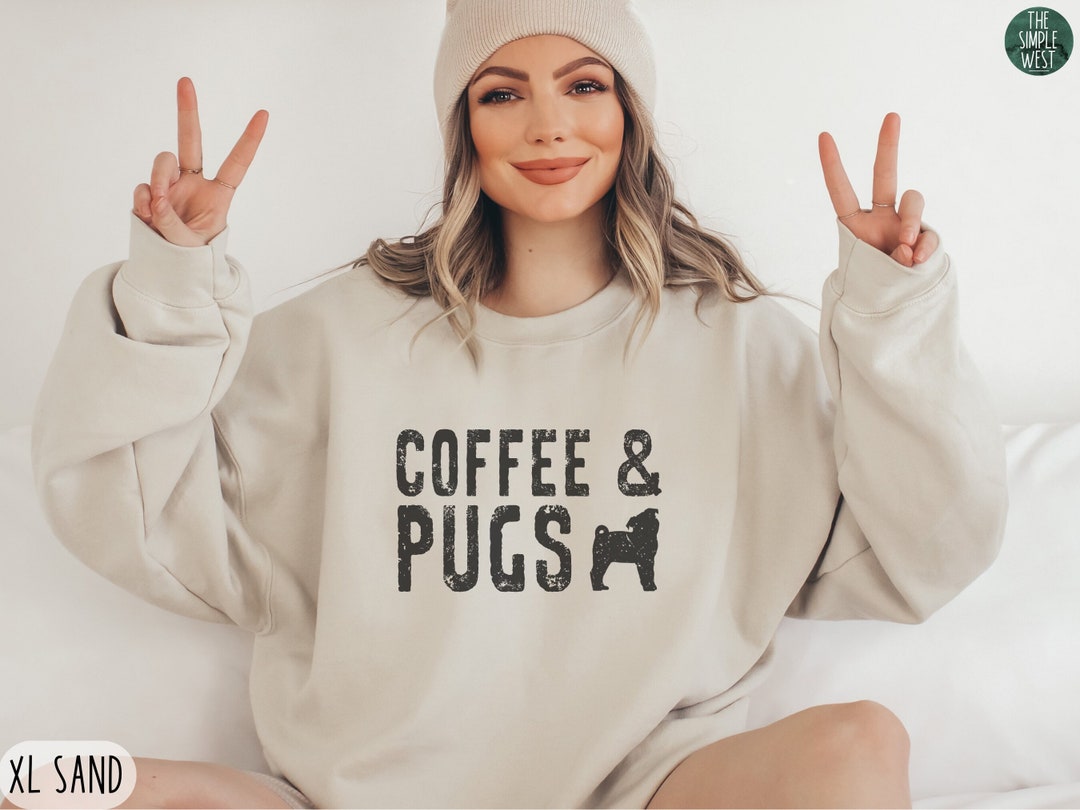 Pug Sweatshirt, Pug Crewneck, Pug Mama Shirt, Gift for Pug Lover, Pug ...