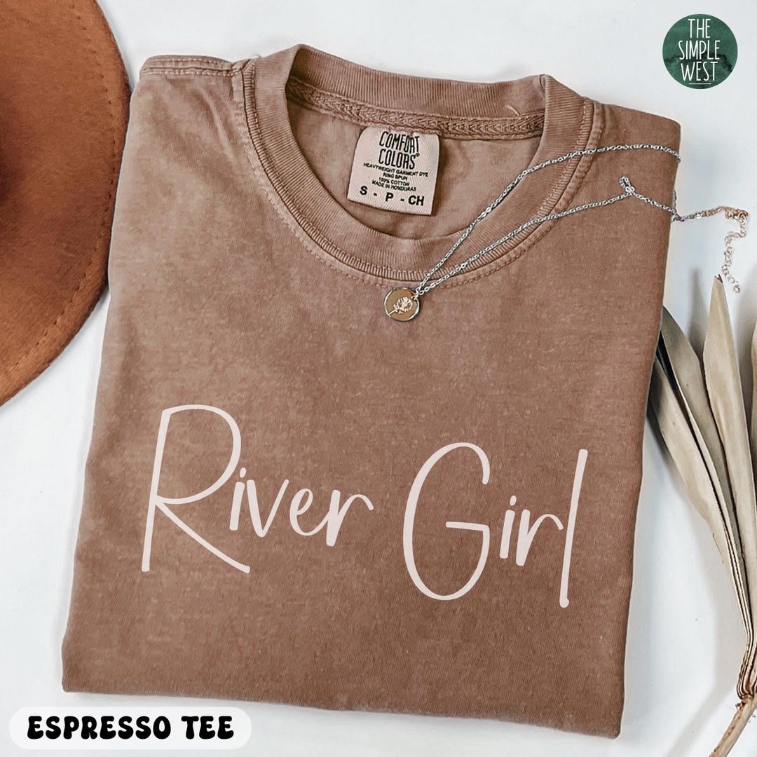 River Comfort Colors Shirt, River Girl Crewneck, River Vibes Shirt ...